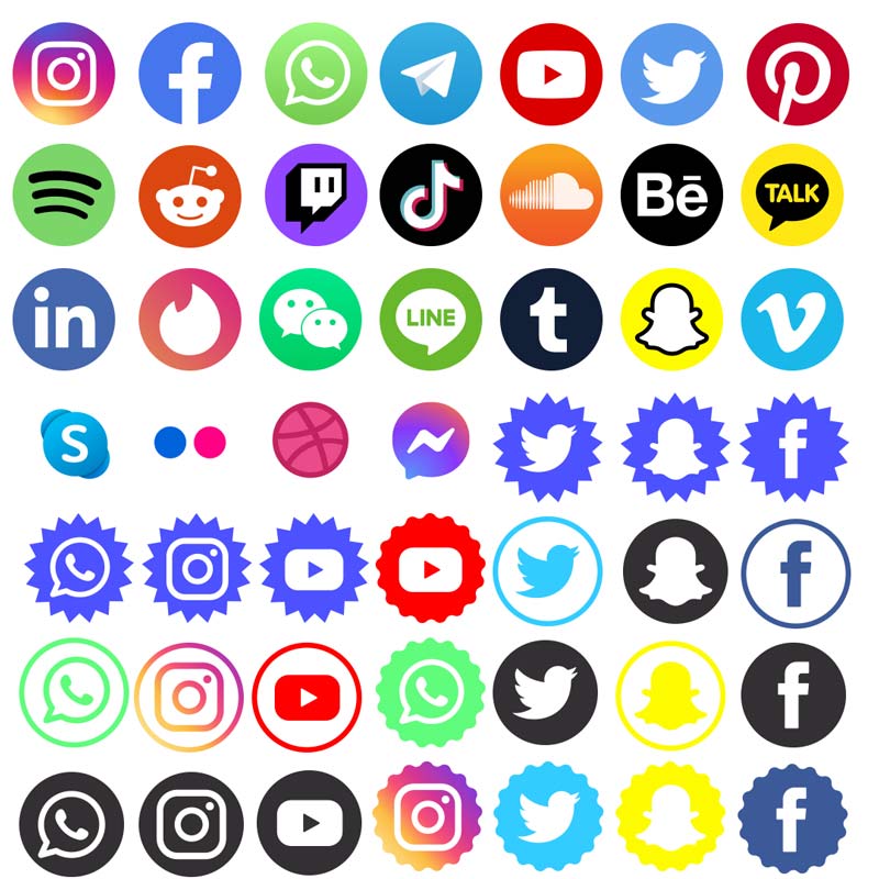 آیکون های فضای مجازی (مجموعه) | آکادمی فرهنگی،آموزشی پایتوکو